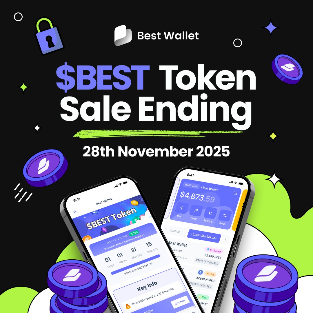 Best Crypto to Buy Now: BEST Token Presale Nears $18M With Just 10 Days ...