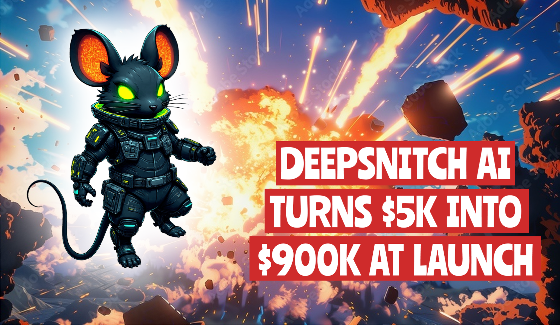 DeepSnitch AI Turns $5K Into $900K at Launch? Five AI Agents Push the ...